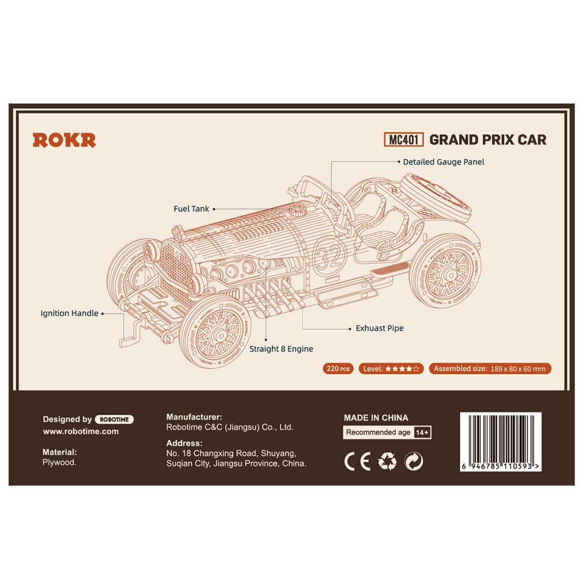 Rokr: Grand Prix Car | Rokr MC401