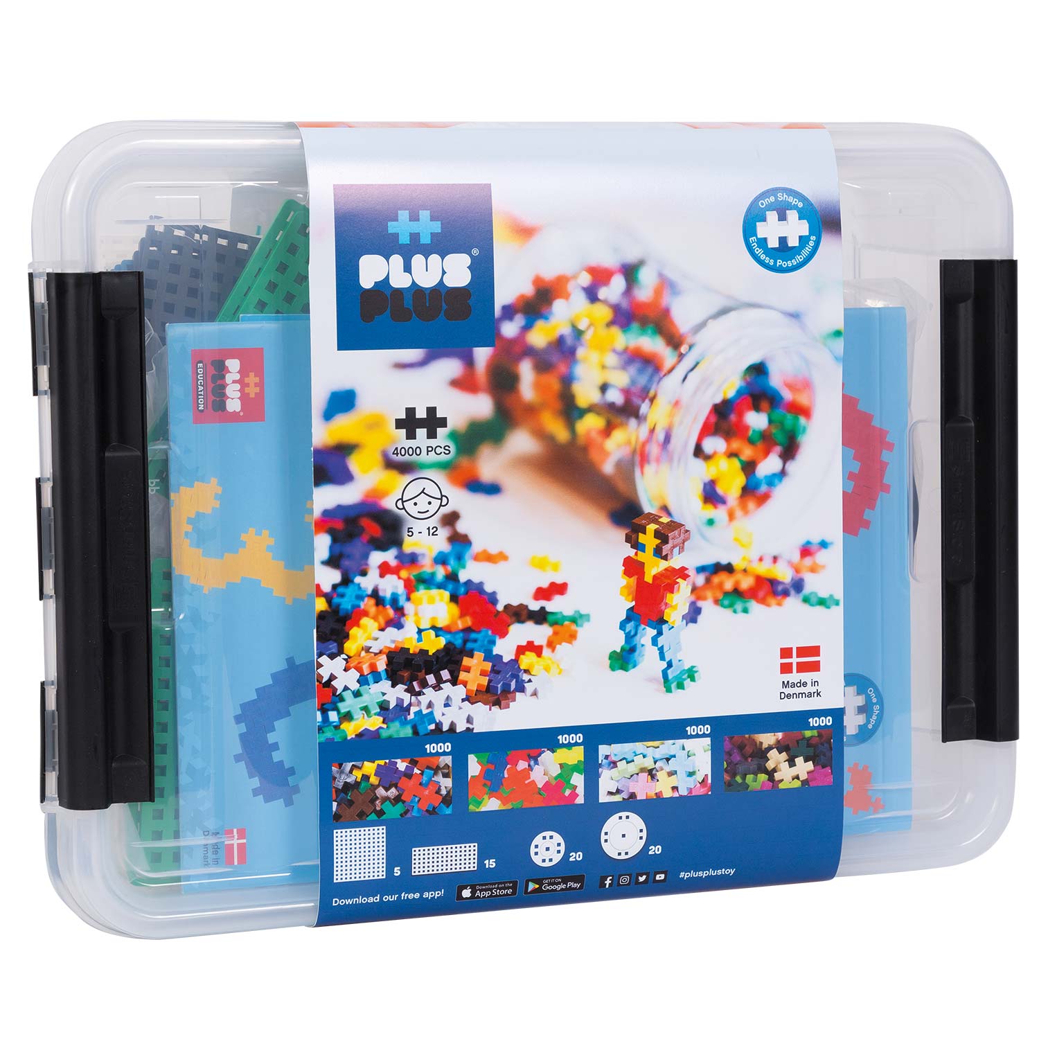 Plus-Plus Mini: Box - 4000 Bausteine | Plus-Plus 9603903