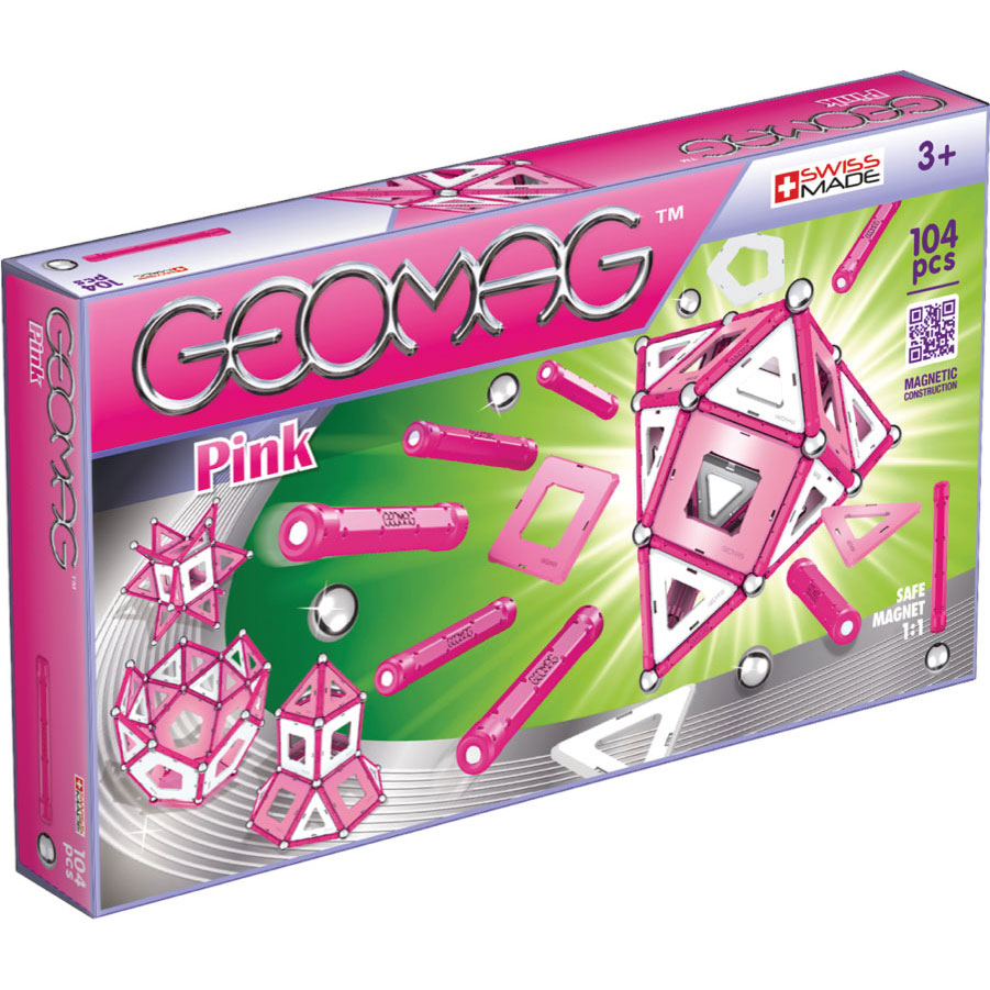 Pink | Classic | Geomag | Für Kinder | Knobelbox