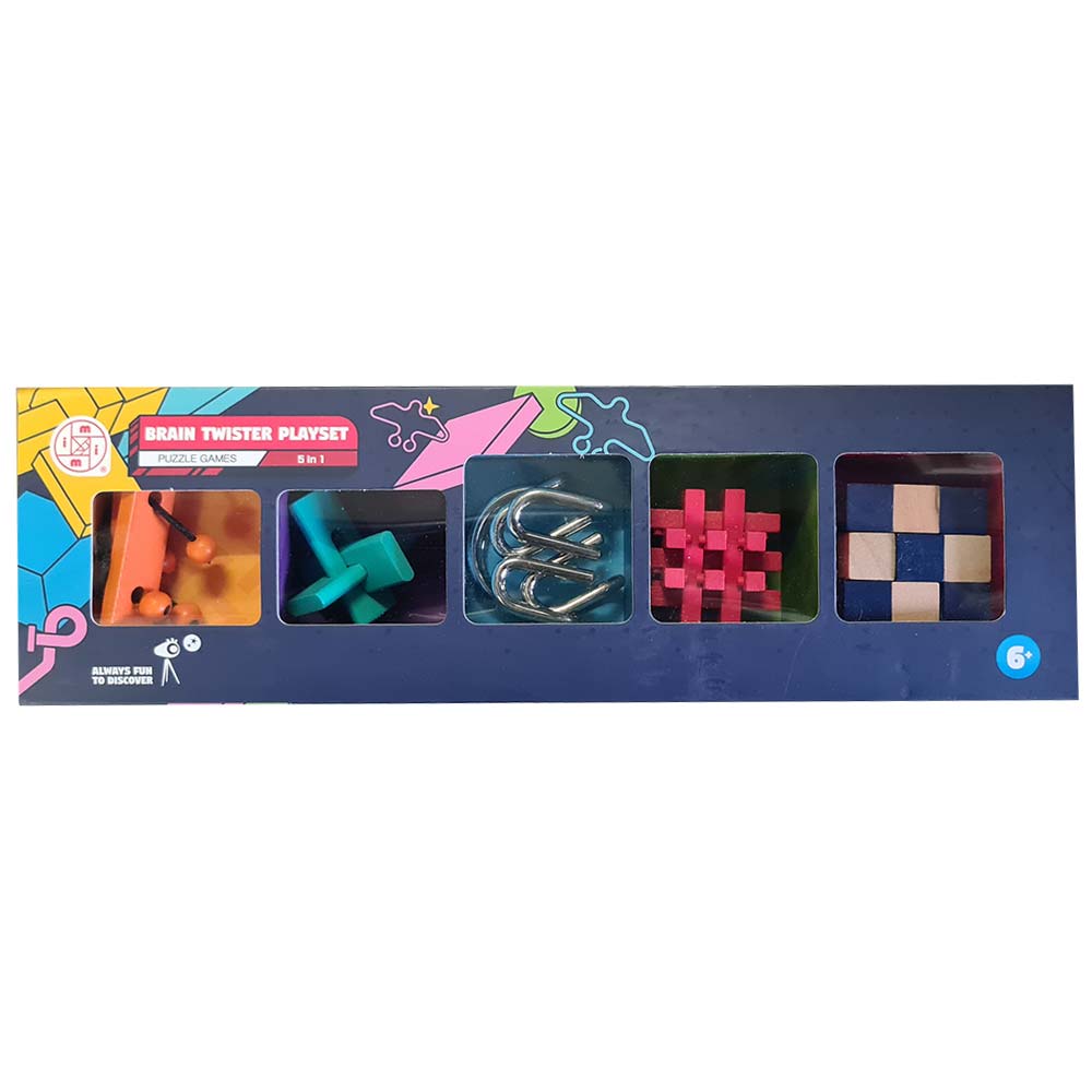 Brain Twister Playset 5 in 1 | MI Toys KBE00274