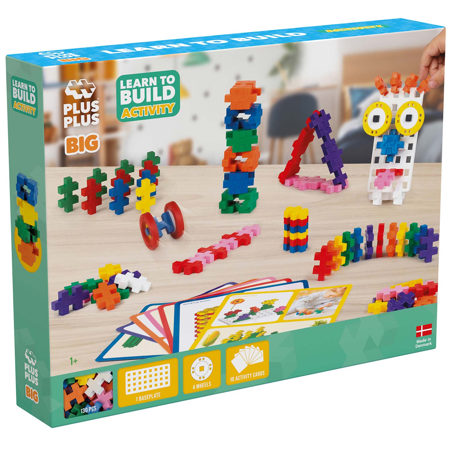 Plus-Plus Big: Learn to Build Aktivitäten-Set - 130 Bausteine | Plus ...