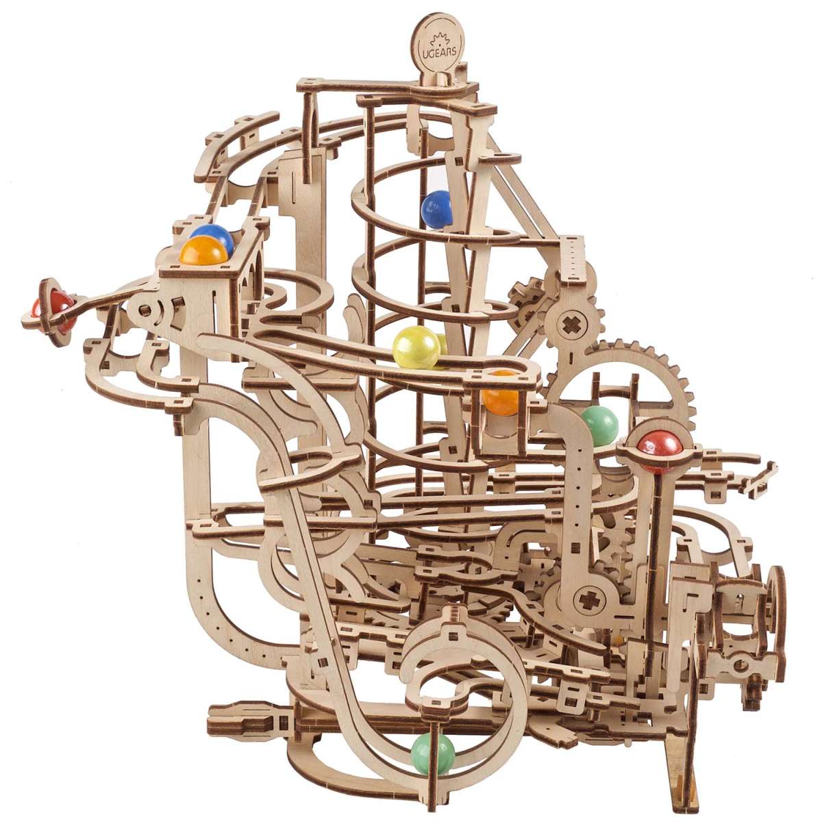 Ugears Murmelbahn mit Spiralaufzug | Ugears 70177