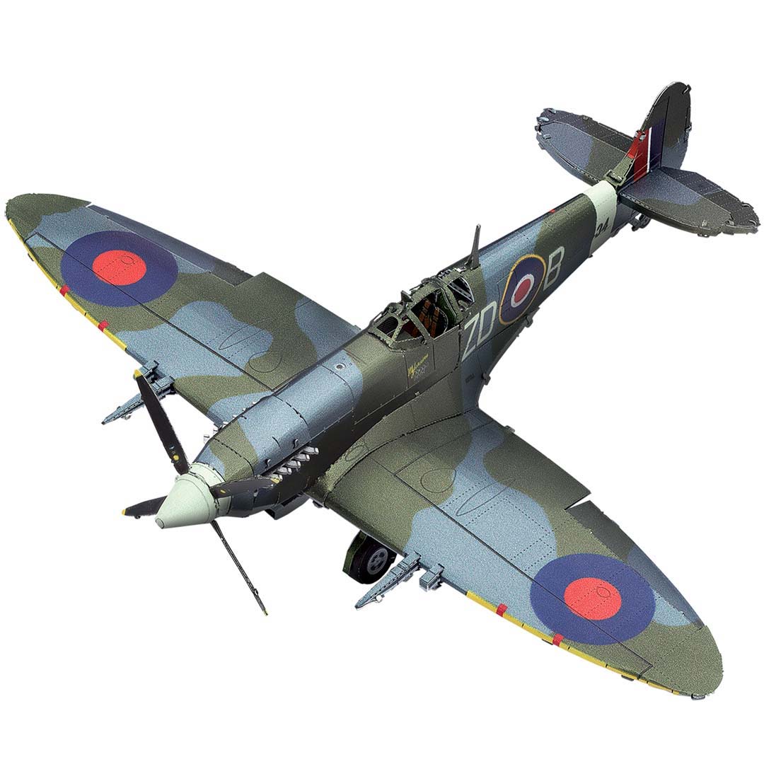 Metal Earth: Supermarine Spitfire (farbig) | Metal Earth ME1005